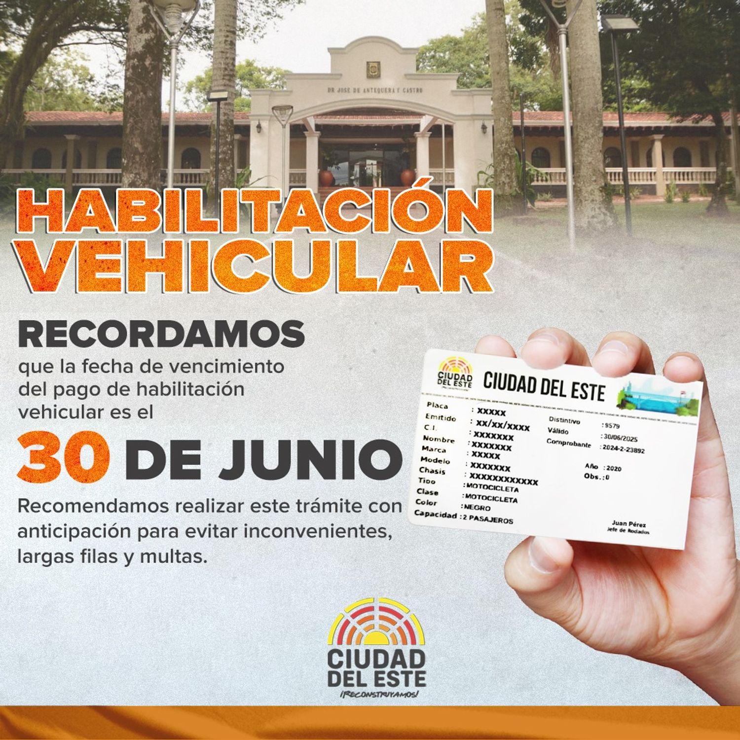 Municipalidad de CDE abrirá sábado para gestión de habilitaciones que ...